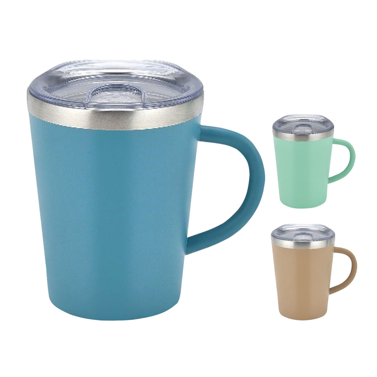 真空二重蓋付きマグカップ Smoo（スムゥー） 350ml | 記念品名入れ工房