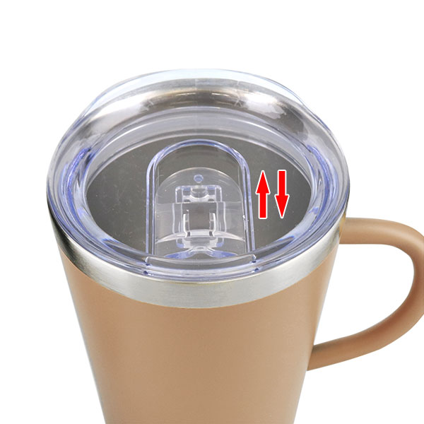 真空二重構造 フタ付きマグカップ Smoo（スムゥー） 350ml | 記念品名入れ工房